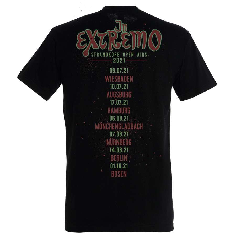 In Extremo T-Shirt Strandkorb Open Airs 2021 | In Extremo | Merchandise ...